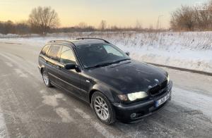 Melns BMW 320 2002 Viļņa, ar dzinēja tilpumu 2.00 L un nobraukumu 413 tūkst. km par 2000 €, foto 6 vietnē AUTOMOTO.COM.LV
