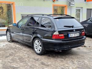 Black BMW 320 2002 in Riga, with an engine capacity of 2.00 L and mileage of 0 thousand km for 2400 €, photo 6 on AUTOMOTO.COM.LV