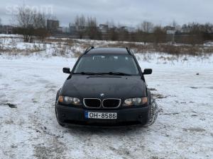 Black BMW 320 2002 in Riga, with an engine capacity of 2.00 L and mileage of 388 thousand km for 1400 €, photo 2 on AUTOMOTO.COM.LV