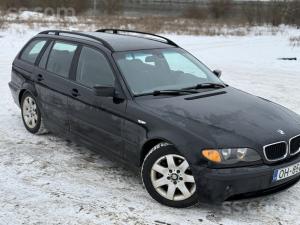 Black BMW 320 2002 in Riga, with an engine capacity of 2.00 L and mileage of 388 thousand km for 1400 €, photo 3 on AUTOMOTO.COM.LV