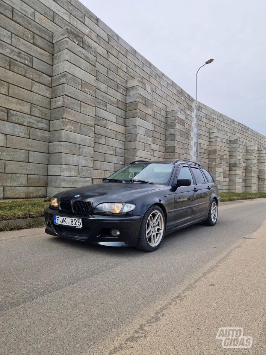 Black BMW 320 2002 in Klaipeda, with an engine capacity of 2.00 L and mileage of 470 thousand km for 1350 €, photo 1 on AUTOMOTO.COM.LV