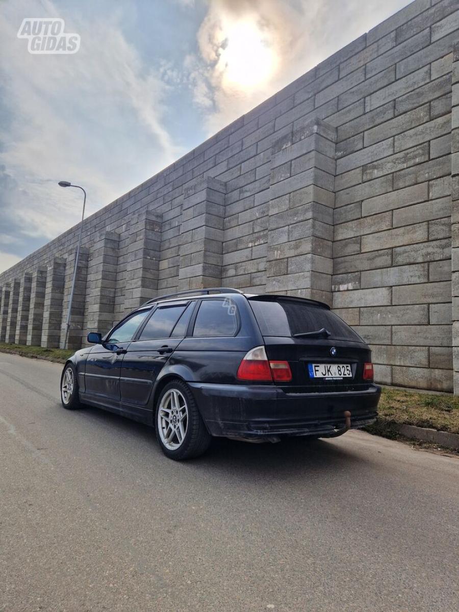 Black BMW 320 2002 in Klaipeda, with an engine capacity of 2.00 L and mileage of 470 thousand km for 1350 €, photo 3 on AUTOMOTO.COM.LV