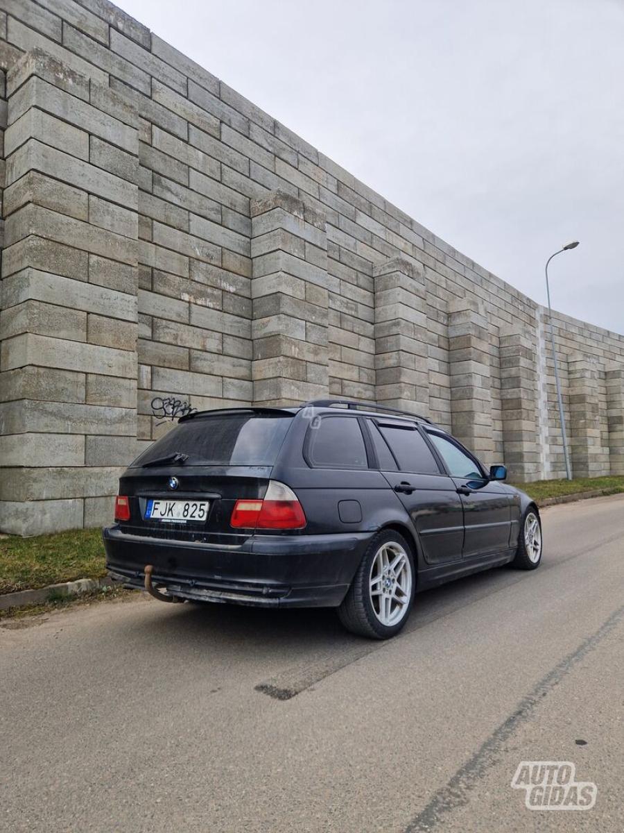 Black BMW 320 2002 in Klaipeda, with an engine capacity of 2.00 L and mileage of 470 thousand km for 1350 €, photo 4 on AUTOMOTO.COM.LV