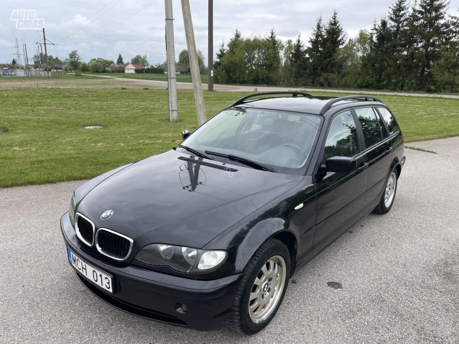 Black BMW 320 2002 in Jonava, with an engine capacity of 2.00 L and mileage of 480 thousand km for 1700 €, photo 3 on AUTOMOTO.COM.LV