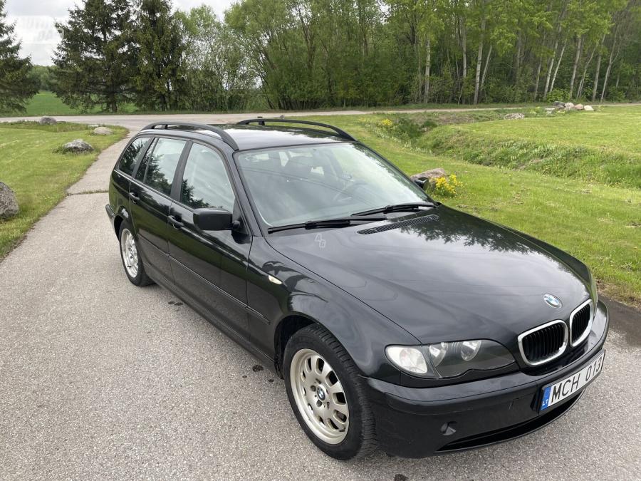Black BMW 320 2002 in Jonava, with an engine capacity of 2.00 L and mileage of 480 thousand km for 1700 €, photo 5 on AUTOMOTO.COM.LV