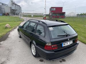 Black BMW 320 2002 in Jonava, with an engine capacity of 2.00 L and mileage of 480 thousand km for 1700 €, photo 7 on AUTOMOTO.COM.LV