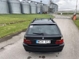 Black BMW 320 2002 in Jonava, with an engine capacity of 2.00 L and mileage of 480 thousand km for 1700 €, photo 8 on AUTOMOTO.COM.LV