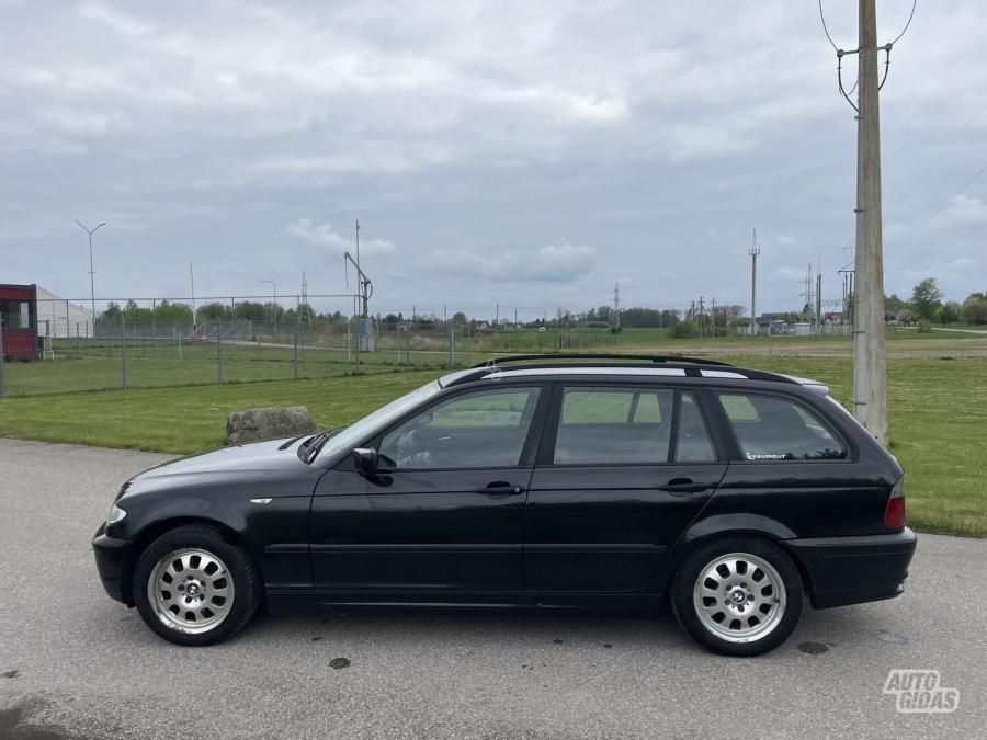 Black BMW 320 2002 in Jonava, with an engine capacity of 2.00 L and mileage of 480 thousand km for 1700 €, photo 10 on AUTOMOTO.COM.LV