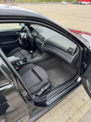 Black BMW 320 2002 in Riga, with an engine capacity of 2.00 L and mileage of 322 thousand km for 4200 €, photo 13 on AUTOMOTO.COM.LV