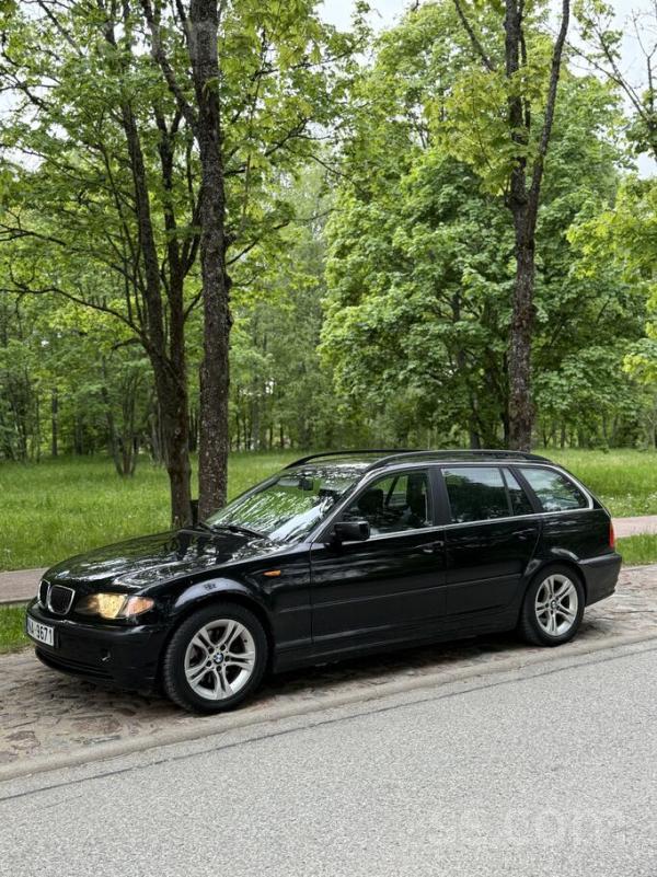 Melns BMW 320 2002 Kuldīga, ar dzinēja tilpumu 2.20 L un nobraukumu 338 tūkst. km par 2200 €, foto 1 vietnē AUTOMOTO.COM.LV