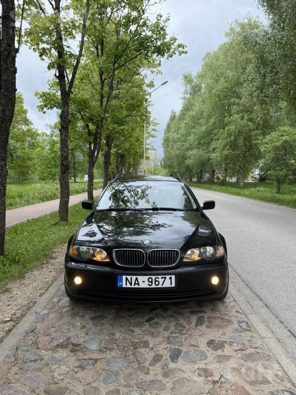 Melns BMW 320 2002 Kuldīga, ar dzinēja tilpumu 2.20 L un nobraukumu 338 tūkst. km par 2200 €, foto 3 vietnē AUTOMOTO.COM.LV