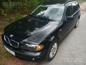 Черный БМВ 320 2002 в Рига, объемом двигателя 2.00 л и пробегом 295 тыс. км за 2990 €, фото  на AUTOMOTO.COM.LV
