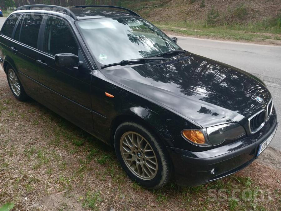 Черный БМВ 320 2002 в Рига, объемом двигателя 2.00 л и пробегом 295 тыс. км за 2990 €, фото 3 на AUTOMOTO.COM.LV