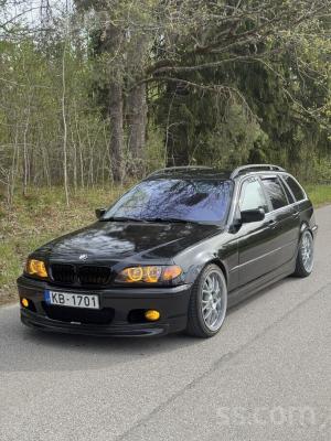 Melns BMW 320 2002 Kuldīga, ar dzinēja tilpumu 2.20 L un nobraukumu 336 tūkst. km par 2900 €, foto 3 vietnē AUTOMOTO.COM.LV