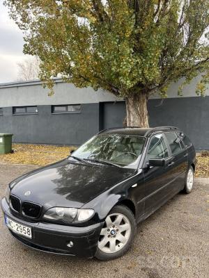 Black BMW 320 2002 in Riga, with an engine capacity of 2.00 L and mileage of 450 thousand km for 1570 €, photo  on AUTOMOTO.COM.LV