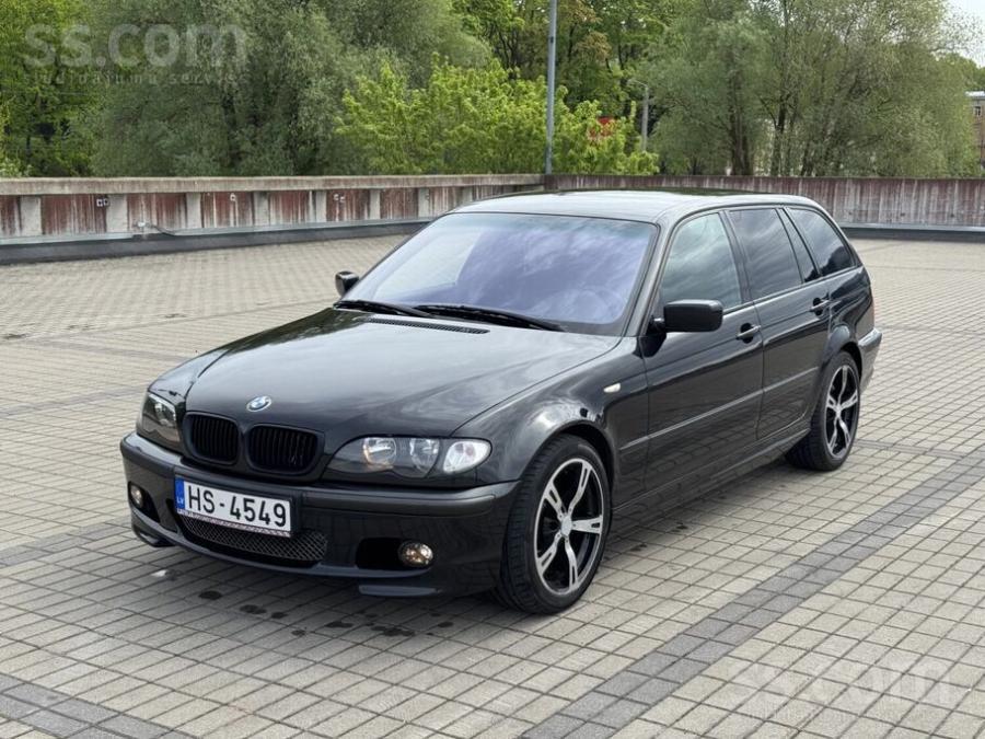 Black BMW 320 2002 in Riga, with an engine capacity of 2.00 L and mileage of 322 thousand km for 4200 €, photo 3 on AUTOMOTO.COM.LV