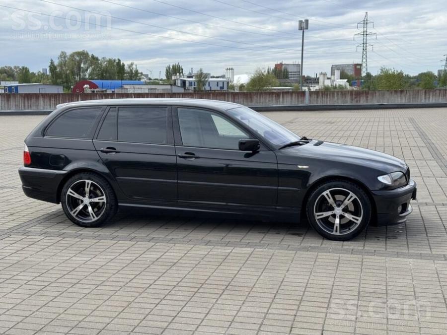 Black BMW 320 2002 in Riga, with an engine capacity of 2.00 L and mileage of 322 thousand km for 4200 €, photo 5 on AUTOMOTO.COM.LV