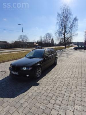 Black BMW 320 2002 in Riga, with an engine capacity of 2.00 L and mileage of 375 thousand km for 2300 €, photo  on AUTOMOTO.COM.LV
