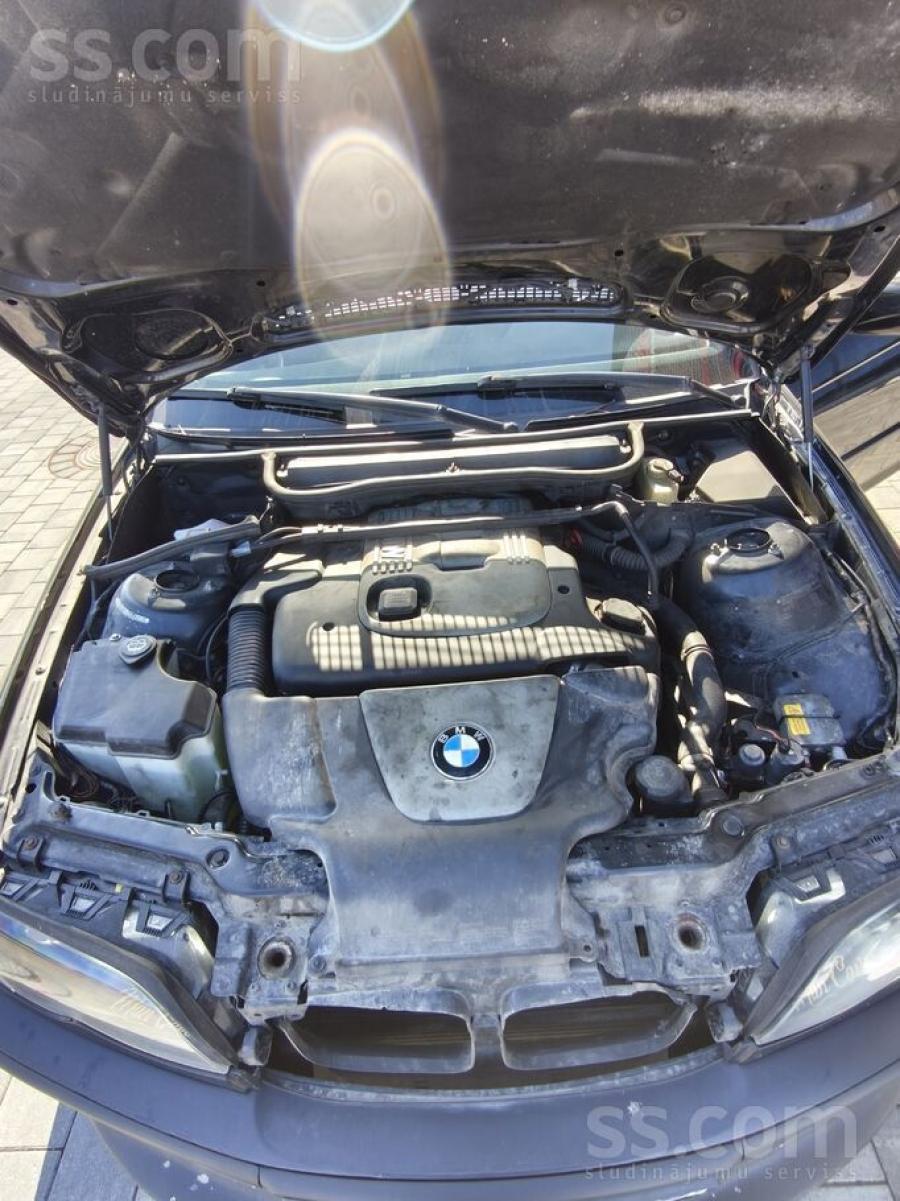 Melns BMW 320 2002 Rīga, ar dzinēja tilpumu 2.00 L un nobraukumu 375 tūkst. km par 2300 €, foto 6 vietnē AUTOMOTO.COM.LV