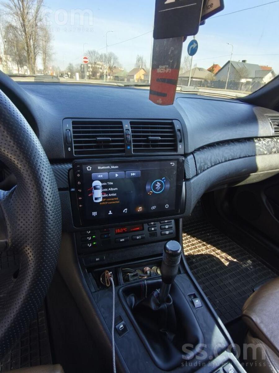 Melns BMW 320 2002 Rīga, ar dzinēja tilpumu 2.00 L un nobraukumu 375 tūkst. km par 2300 €, foto 10 vietnē AUTOMOTO.COM.LV
