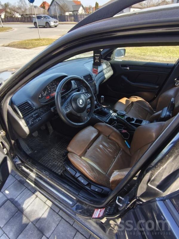 Melns BMW 320 2002 Rīga, ar dzinēja tilpumu 2.00 L un nobraukumu 375 tūkst. km par 2300 €, foto 10 vietnē AUTOMOTO.COM.LV