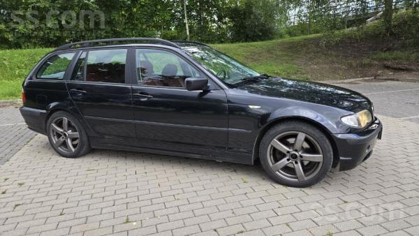 Melns BMW 320 2002 Jelgava, ar dzinēja tilpumu 2.00 L un nobraukumu 330 tūkst. km par 2200 €, foto 3 vietnē AUTOMOTO.COM.LV