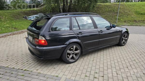 Melns BMW 320 2002 Jelgava, ar dzinēja tilpumu 2.00 L un nobraukumu 330 tūkst. km par 2200 €, foto 5 vietnē AUTOMOTO.COM.LV