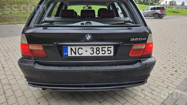 Melns BMW 320 2002 Jelgava, ar dzinēja tilpumu 2.00 L un nobraukumu 330 tūkst. km par 2200 €, foto 6 vietnē AUTOMOTO.COM.LV