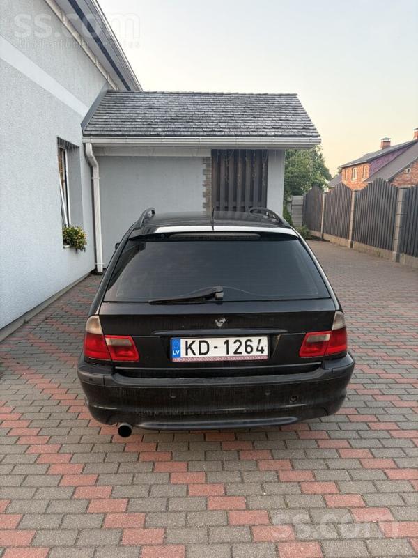 Melns BMW 320 2002 Liepāja, ar dzinēja tilpumu 2.00 L un nobraukumu 242 tūkst. km par 2100 €, foto 2 vietnē AUTOMOTO.COM.LV