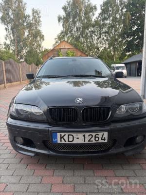 Black BMW 320 2002 in Liepaja, with an engine capacity of 2.00 L and mileage of 242 thousand km for 2100 €, photo 4 on AUTOMOTO.COM.LV