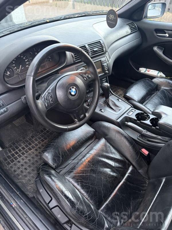 Melns BMW 320 2002 Liepāja, ar dzinēja tilpumu 2.00 L un nobraukumu 242 tūkst. km par 2100 €, foto 6 vietnē AUTOMOTO.COM.LV