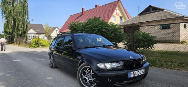 Melns BMW 320 2002 Viļņa, ar dzinēja tilpumu 2.00 L un nobraukumu 373 tūkst. km par 1450 €, foto 1 vietnē AUTOMOTO.COM.LV
