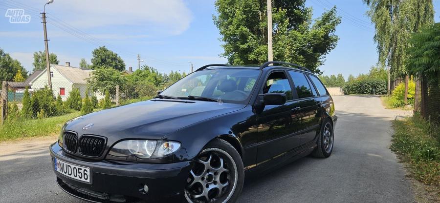 Melns BMW 320 2002 Viļņa, ar dzinēja tilpumu 2.00 L un nobraukumu 373 tūkst. km par 1450 €, foto 3 vietnē AUTOMOTO.COM.LV
