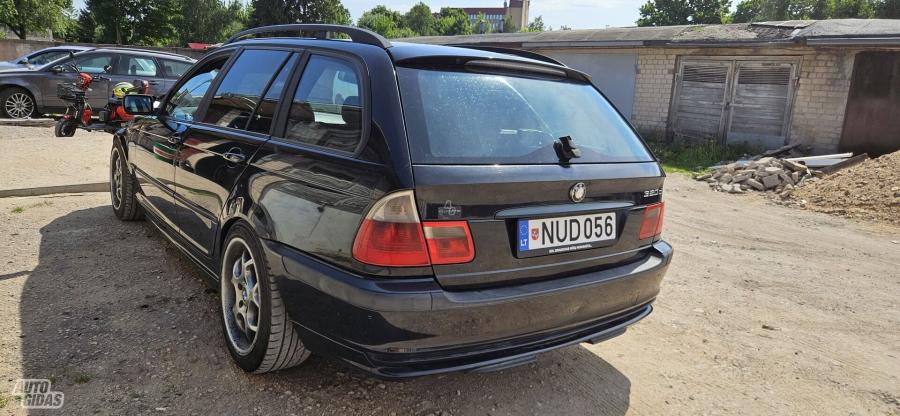Melns BMW 320 2002 Viļņa, ar dzinēja tilpumu 2.00 L un nobraukumu 373 tūkst. km par 1450 €, foto 4 vietnē AUTOMOTO.COM.LV
