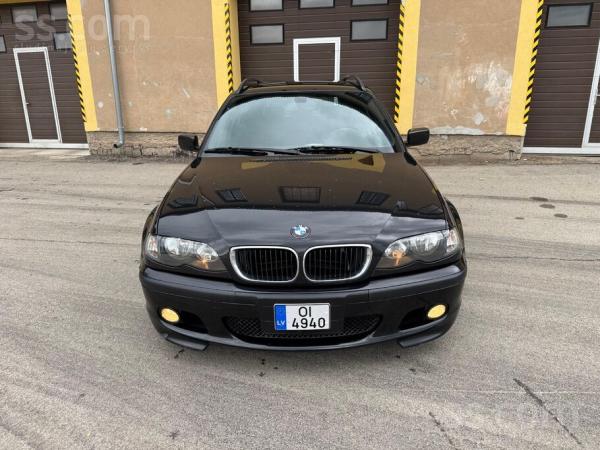 Black BMW 320 2002 in Bauska, with an engine capacity of 2.00 L and mileage of 377 thousand km for 2100 €, photo 6 on AUTOMOTO.COM.LV