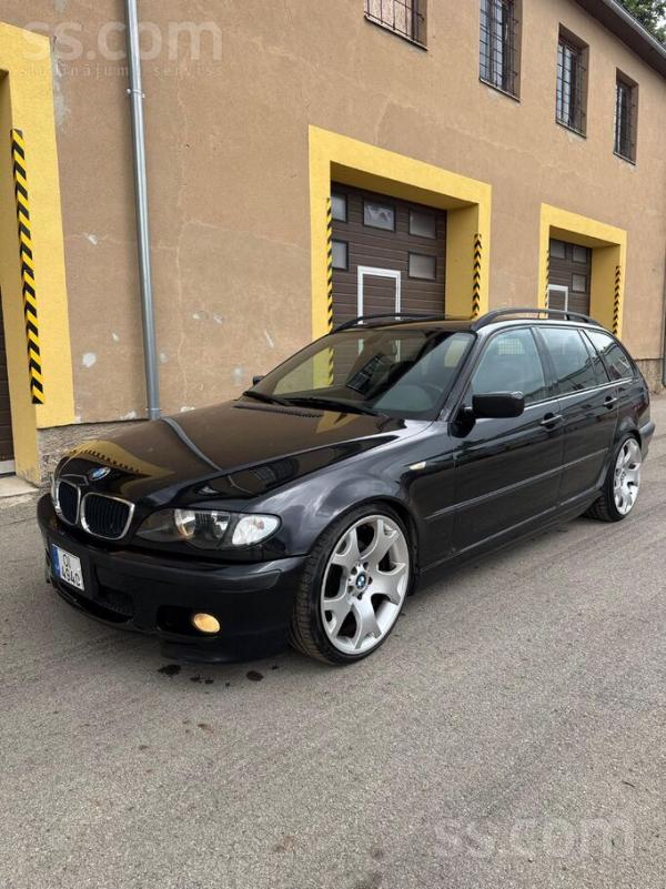 Melns BMW 320 2002 Bauska, ar dzinēja tilpumu 2.00 L un nobraukumu 377 tūkst. km par 2100 €, foto 1 vietnē AUTOMOTO.COM.LV