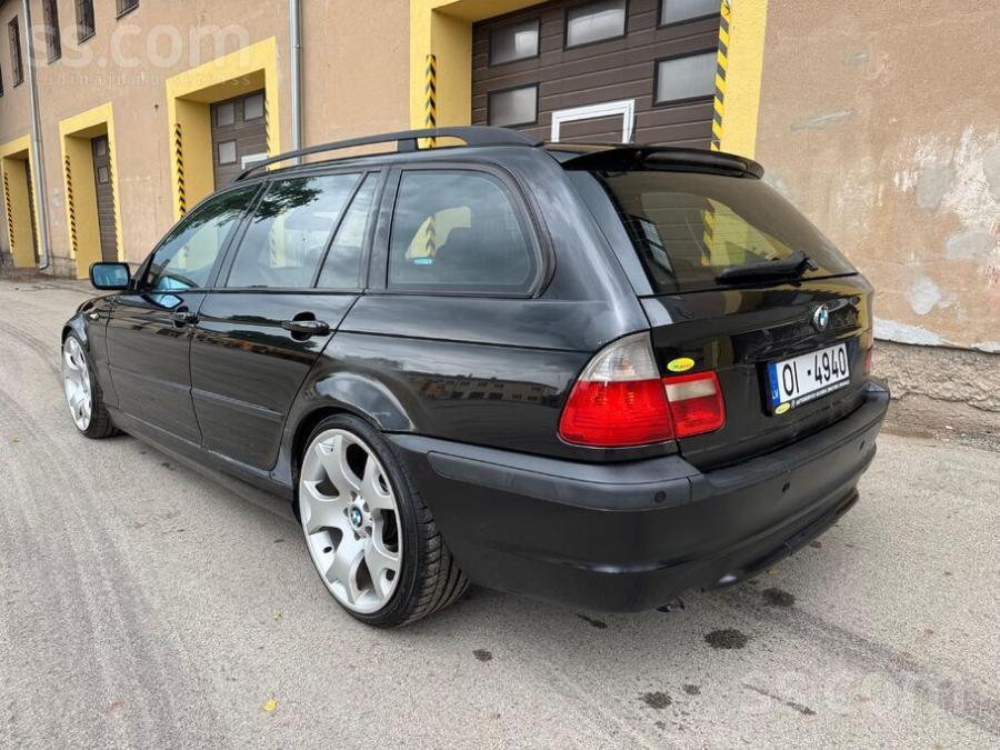 Melns BMW 320 2002 Bauska, ar dzinēja tilpumu 2.00 L un nobraukumu 377 tūkst. km par 2100 €, foto 5 vietnē AUTOMOTO.COM.LV