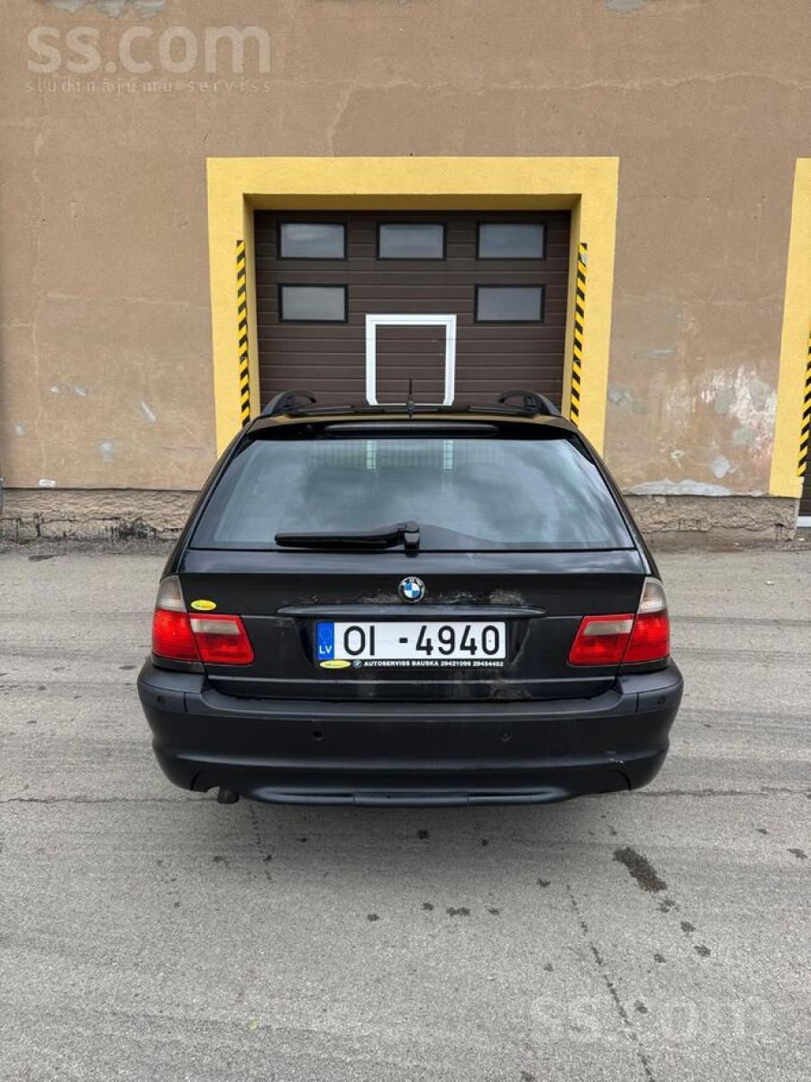 Melns BMW 320 2002 Bauska, ar dzinēja tilpumu 2.00 L un nobraukumu 377 tūkst. km par 2100 €, foto 8 vietnē AUTOMOTO.COM.LV