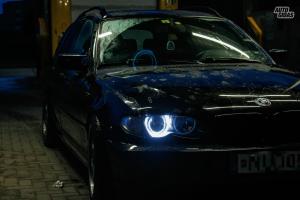 Black BMW 320 2002 in Kaisiadorys, with an engine capacity of 2.00 L and mileage of 374 thousand km for 1500 €, photo 3 on AUTOMOTO.COM.LV