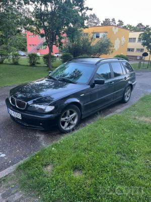 Melns BMW 320 2002 Gulbene, ar dzinēja tilpumu 2.00 L un nobraukumu 368 tūkst. km par 1680 €, foto  vietnē AUTOMOTO.COM.LV