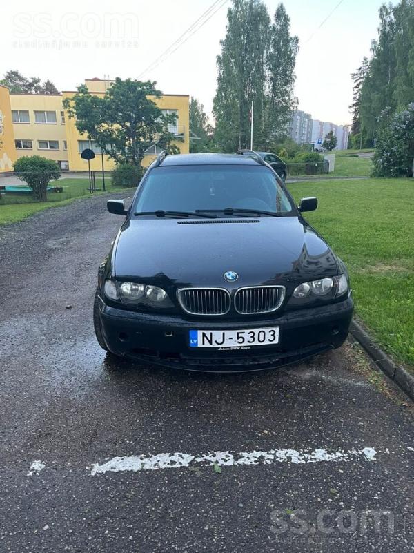 Black BMW 320 2002 in Gulbene, with an engine capacity of 2.00 L and mileage of 368 thousand km for 1680 €, photo 2 on AUTOMOTO.COM.LV