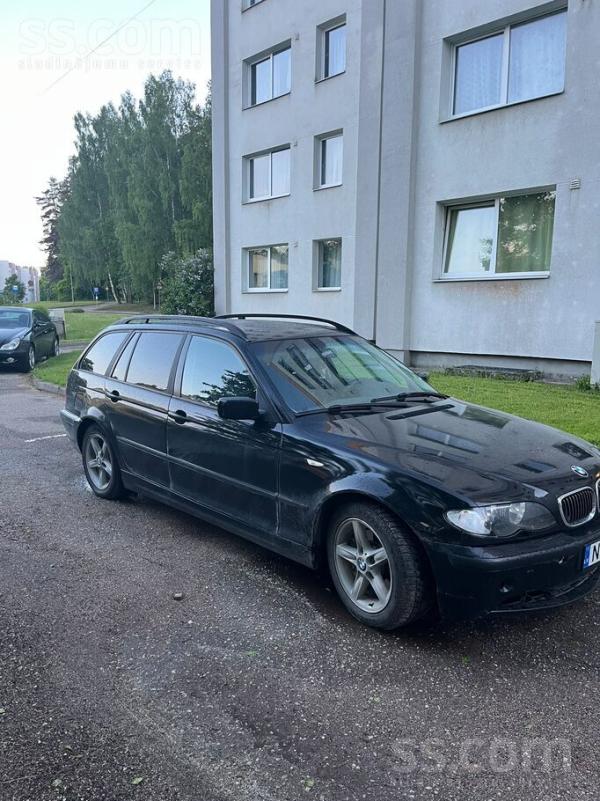 Black BMW 320 2002 in Gulbene, with an engine capacity of 2.00 L and mileage of 368 thousand km for 1680 €, photo 3 on AUTOMOTO.COM.LV