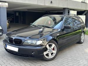 Melns BMW 320 2002 Kauņa, ar dzinēja tilpumu 2.00 L un nobraukumu 500 tūkst. km par 1500 €, foto  vietnē AUTOMOTO.COM.LV