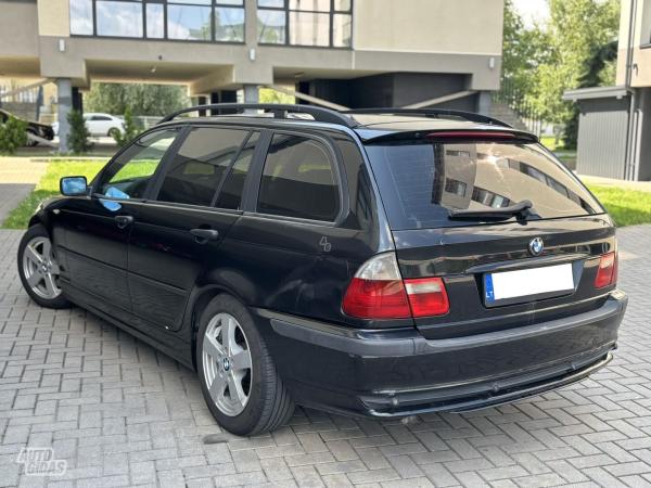 Black BMW 320 2002 in Kaunas, with an engine capacity of 2.00 L and mileage of 500 thousand km for 1500 €, photo 5 on AUTOMOTO.COM.LV