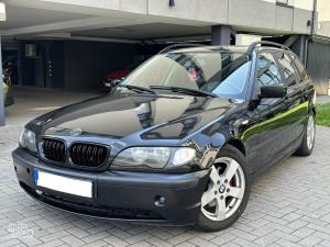 Black BMW 320 2002 in Kaunas, with an engine capacity of 2.00 L and mileage of 500 thousand km for 1500 €, photo 6 on AUTOMOTO.COM.LV