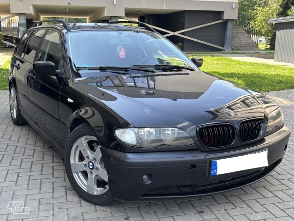Black BMW 320 2002 in Kaunas, with an engine capacity of 2.00 L and mileage of 500 thousand km for 1500 €, photo 7 on AUTOMOTO.COM.LV