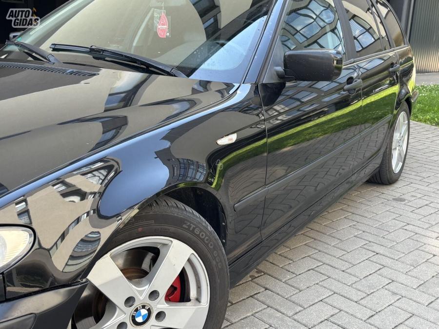 Black BMW 320 2002 in Kaunas, with an engine capacity of 2.00 L and mileage of 500 thousand km for 1500 €, photo 9 on AUTOMOTO.COM.LV