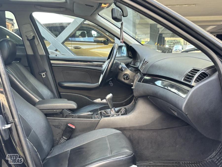 Black BMW 320 2002 in Kaunas, with an engine capacity of 2.00 L and mileage of 500 thousand km for 1500 €, photo 17 on AUTOMOTO.COM.LV