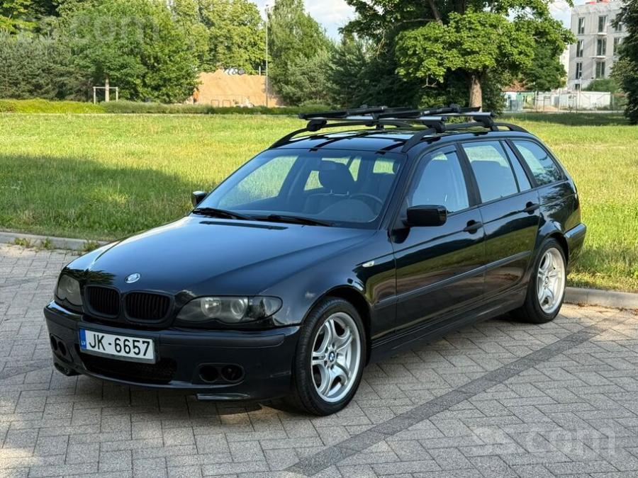 Черный БМВ 320 2002 в Рига, объемом двигателя 2.00 л и пробегом 0 тыс. км за 1590 €, фото 3 на AUTOMOTO.COM.LV