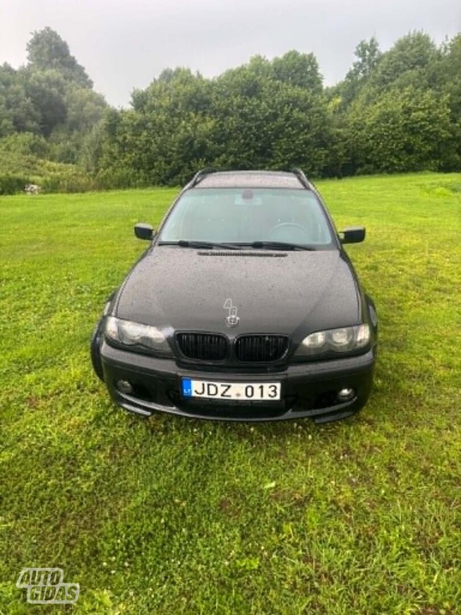 Black BMW 320 2002 in Kaunas, with an engine capacity of 2.00 L and mileage of 351 thousand km for 2200 €, photo 3 on AUTOMOTO.COM.LV